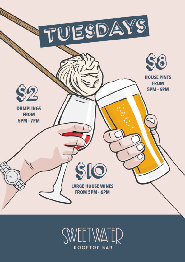 Rooftop Bar & Restaurant - Sweetwater Fremantle, Perth